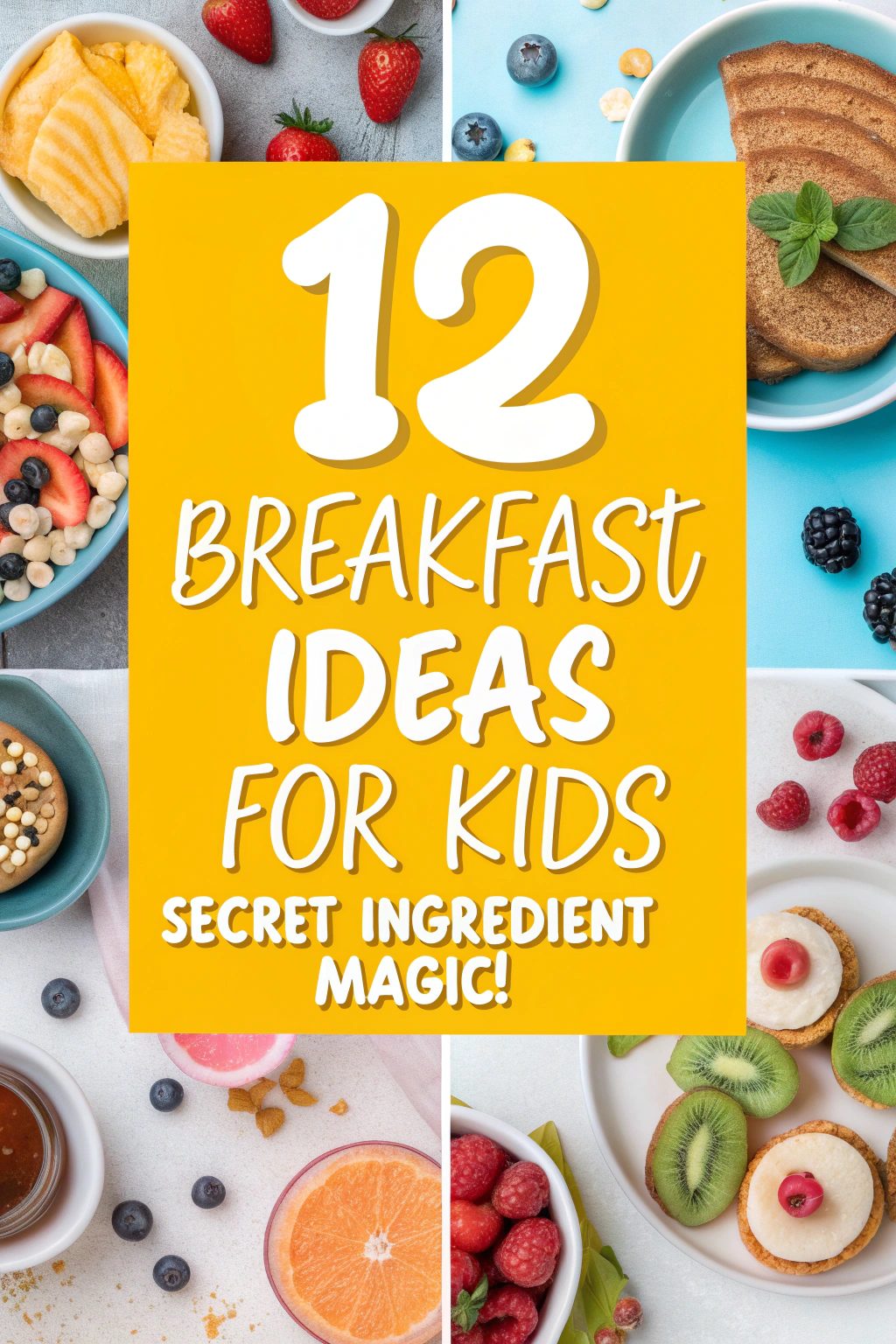 12 Fun and Easy Breakfast Recipes for Kids