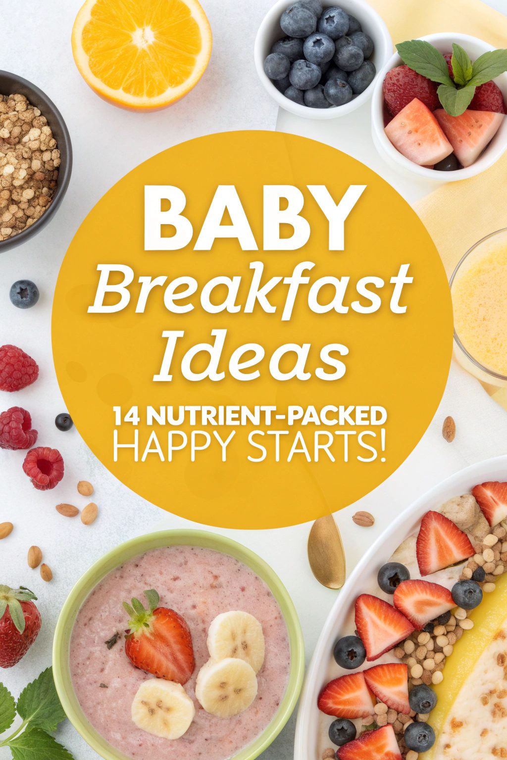 14 Nutritious Baby Breakfast Recipes for Healthy Development