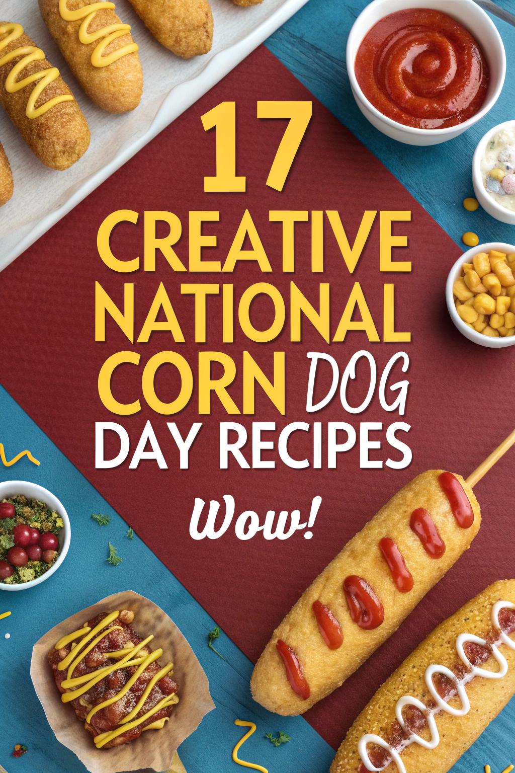 17 Creative Corn Dog Recipes for National Corn Dog Day