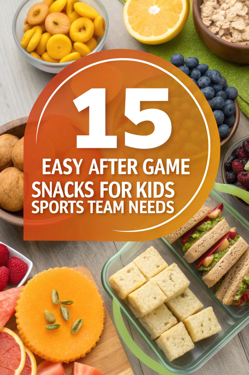 15 Easy After Game Snacks for Kids Sports Team Needs