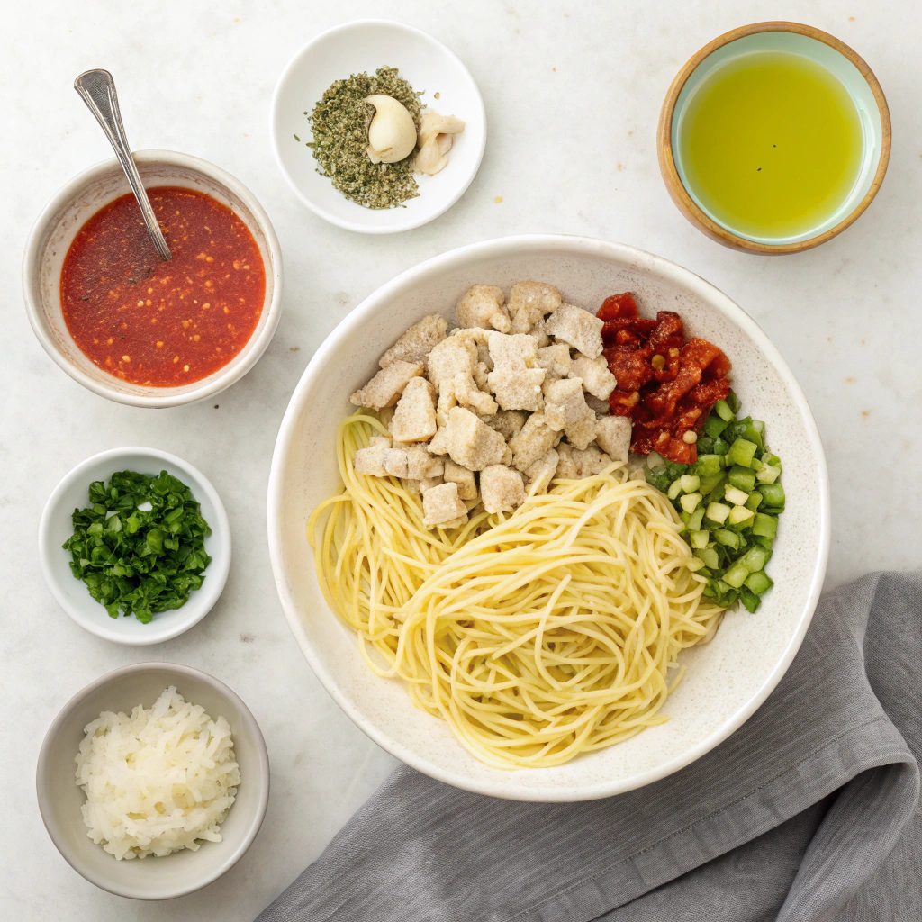 Easy One Pot Chicken Fideo Recipe