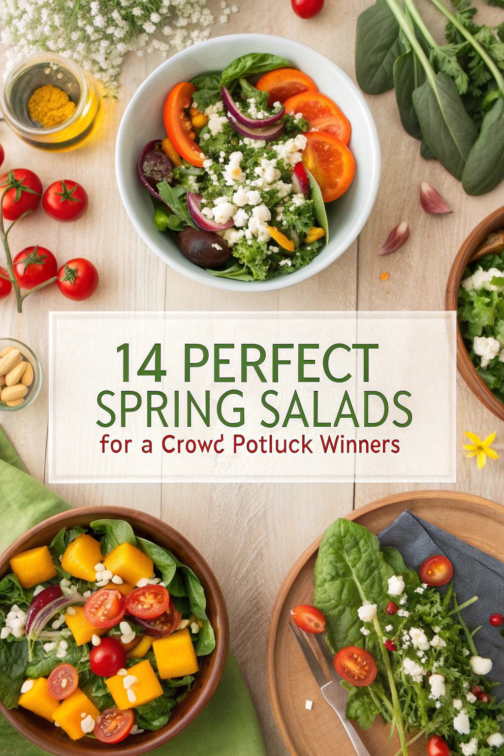 14 Perfect Spring Salads for a Crowd Potluck Winners
