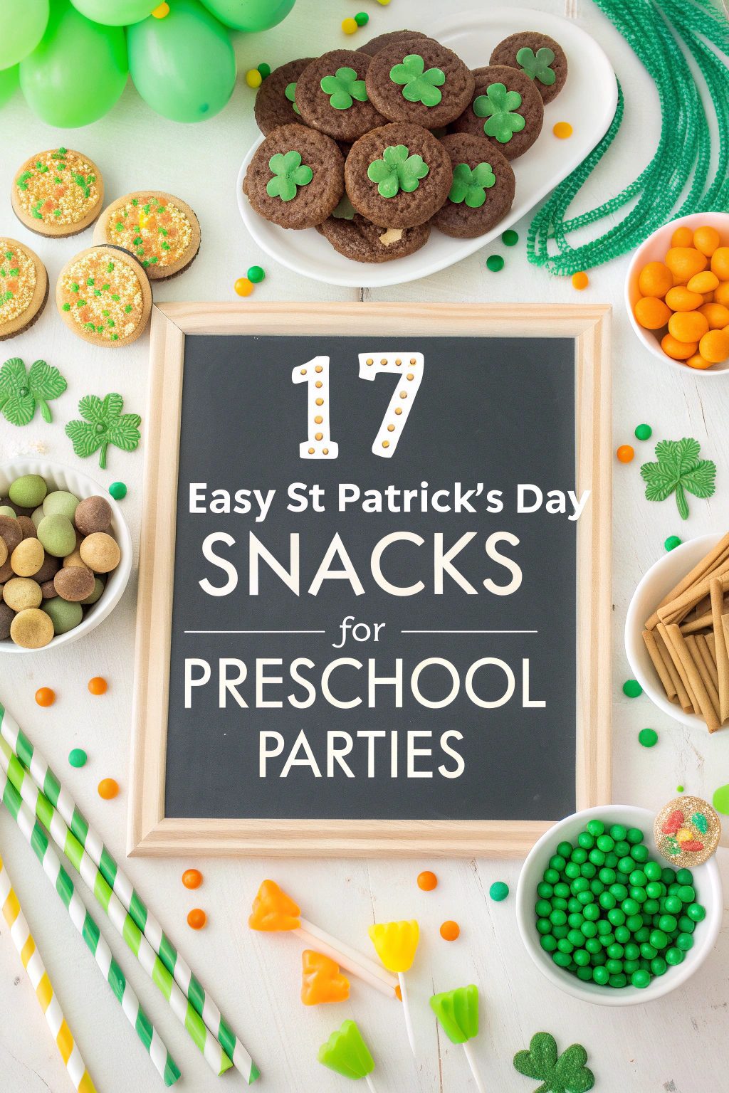 17 Easy St Patrick's Day Snacks for Preschool Parties