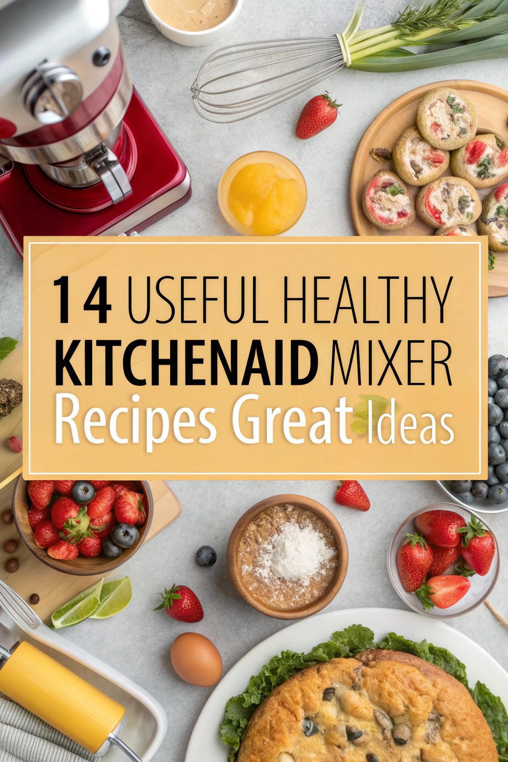 14 Useful Healthy Kitchenaid Mixer Recipes Great Ideas