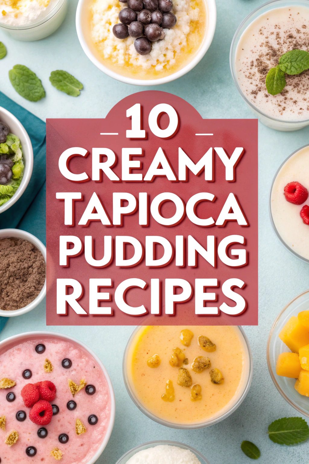 10 Creamy Tapioca Pudding Recipes You'll Love
