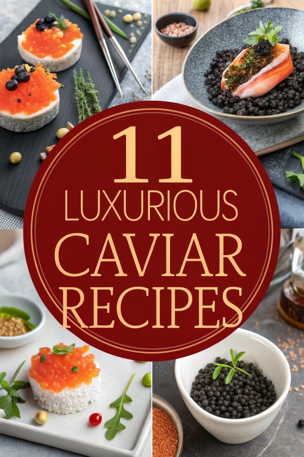 11 Luxurious Caviar Recipes & Serving Ideas