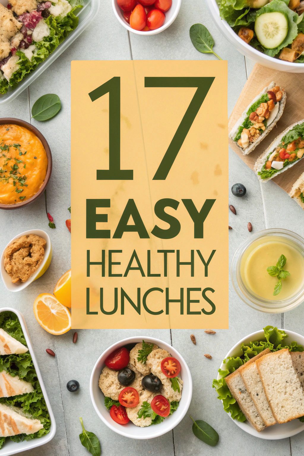 17 Easy Healthy Lunches to Brighten Up Your Week