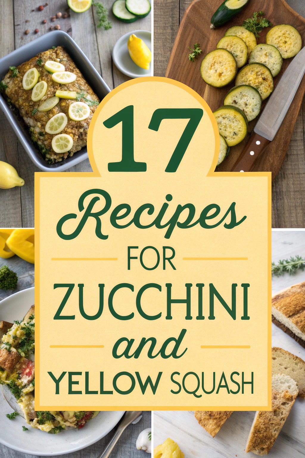17 Easy Recipes for Zucchini and Yellow Squash to Try Today
