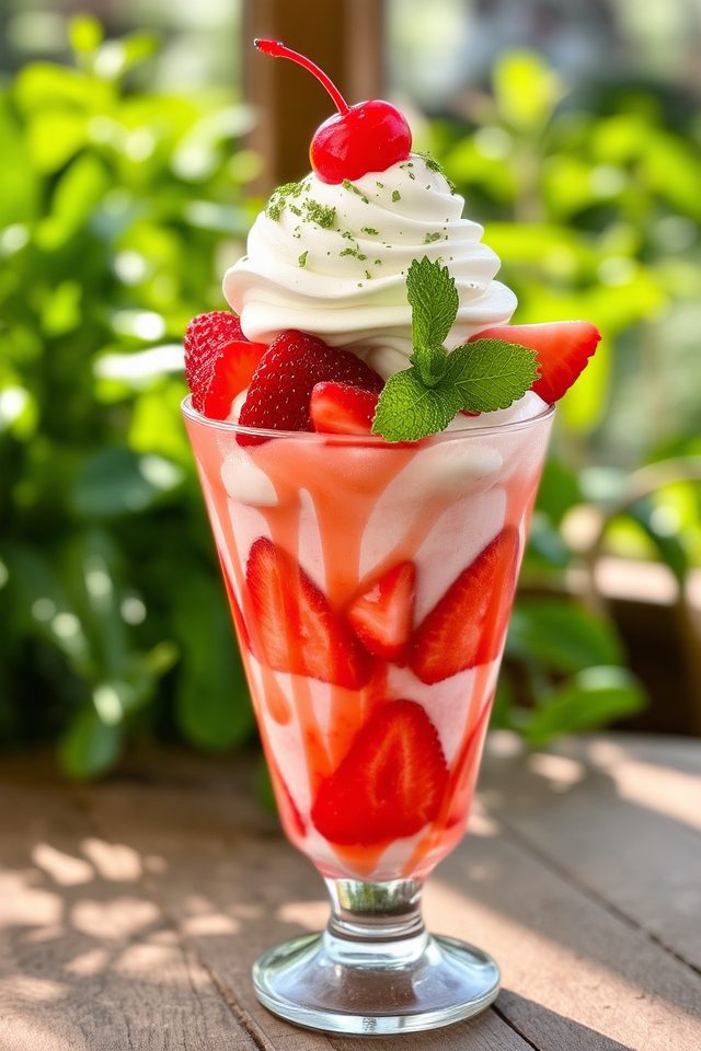 11 Dreamy Strawberry Sundae Recipes to Make at Home