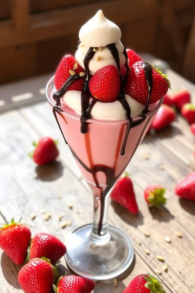 11 Dreamy Strawberry Sundae Recipes to Make at Home