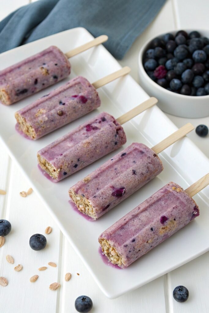 19 Blueberry Popsicle Recipe Ideas for National Blueberry Popsicle Day