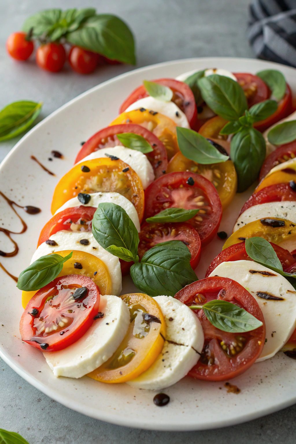 Colorful Caprese Salad Recipe | How to Make It Taste Amazing?