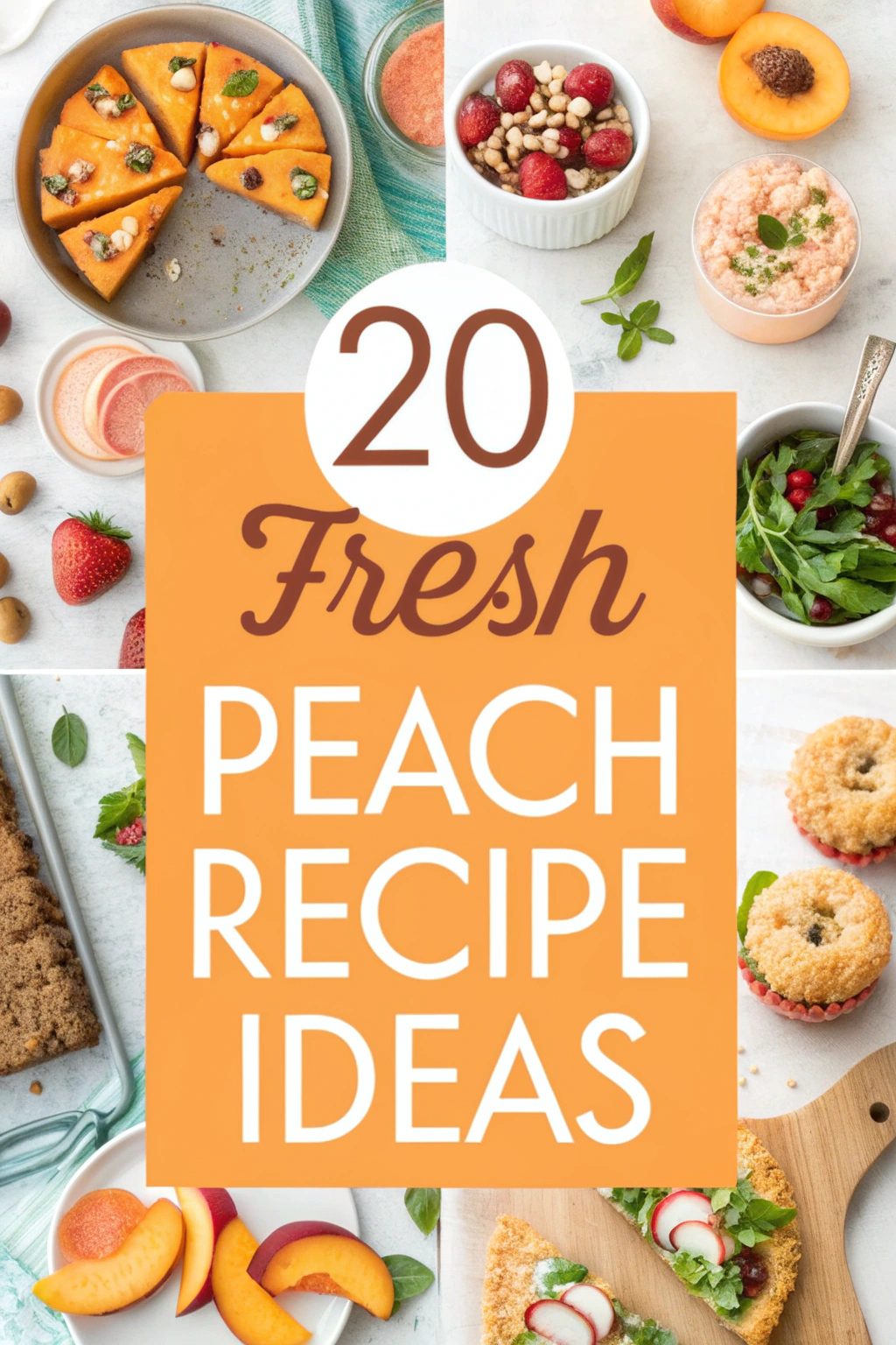 20 Fresh Peach Recipe Ideas Perfect for National Peach Day