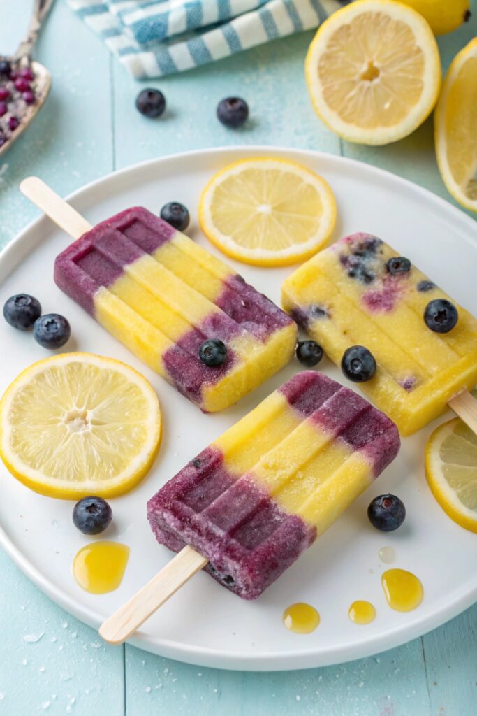 19 Blueberry Popsicle Recipe Ideas for National Blueberry Popsicle Day
