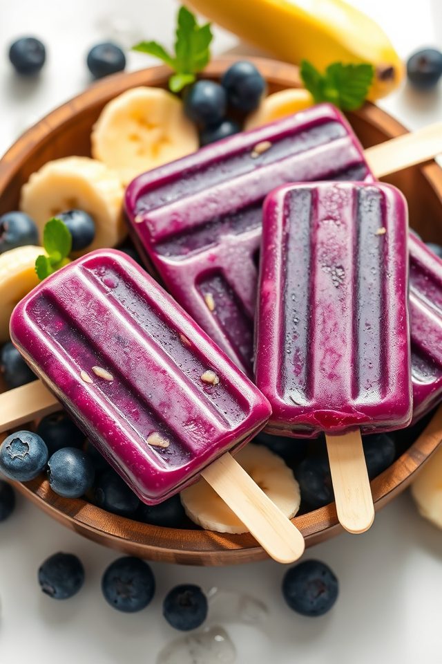 19 Blueberry Popsicle Recipe Ideas for National Blueberry Popsicle Day