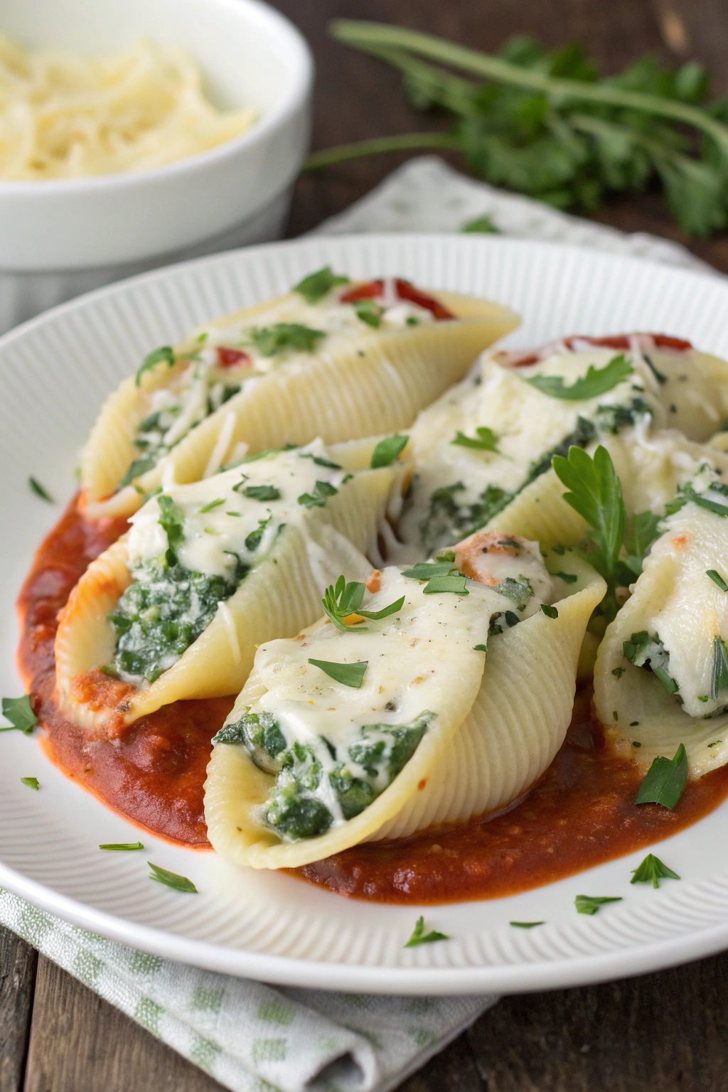 Spinach and Ricotta Stuffed Shells Recipe | How to Cook Them So Good?