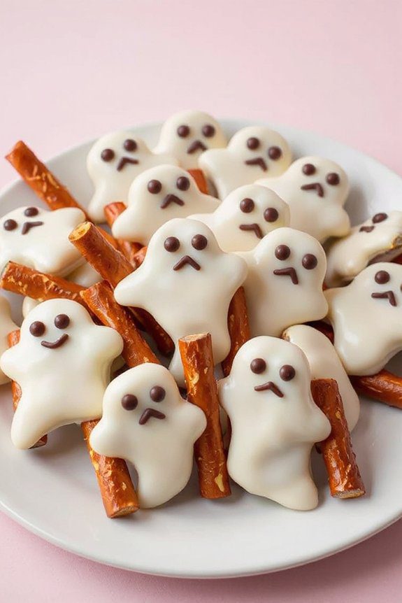 20 Chocolate Covered Pretzel Ideas for October Snacking