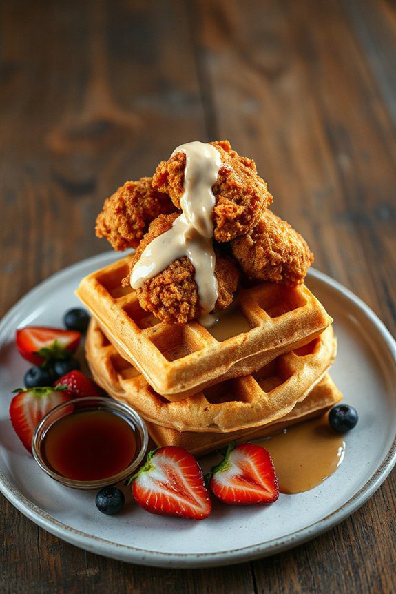 16 Chicken and Waffles Brunch Ideas for Weekend Gatherings