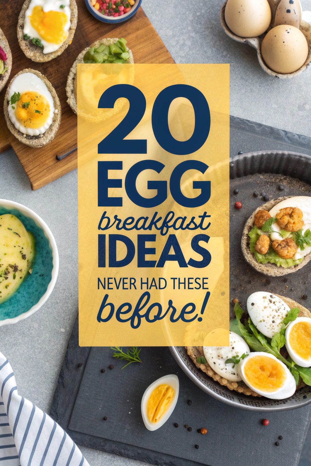 20 Creative Egg Breakfast Recipes to Try