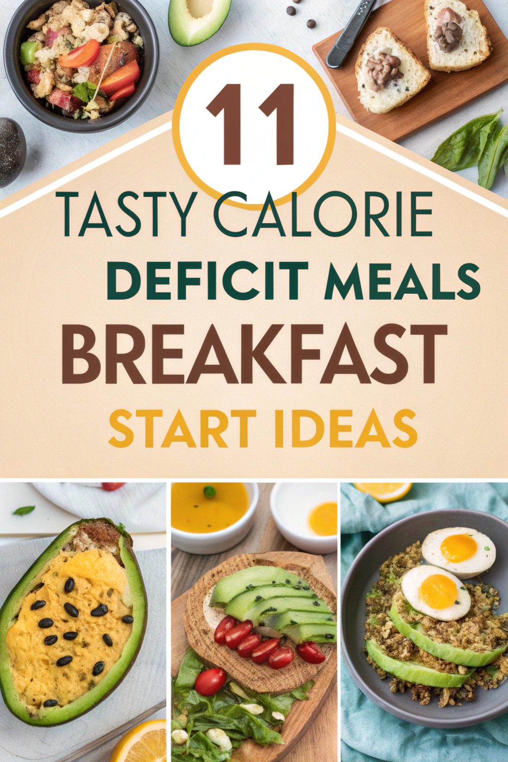 11 Tasty Calorie Deficit Meals Breakfast Start Ideas