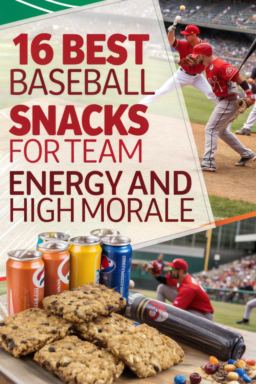 16 Best Baseball Snacks for Team Energy and High Morale