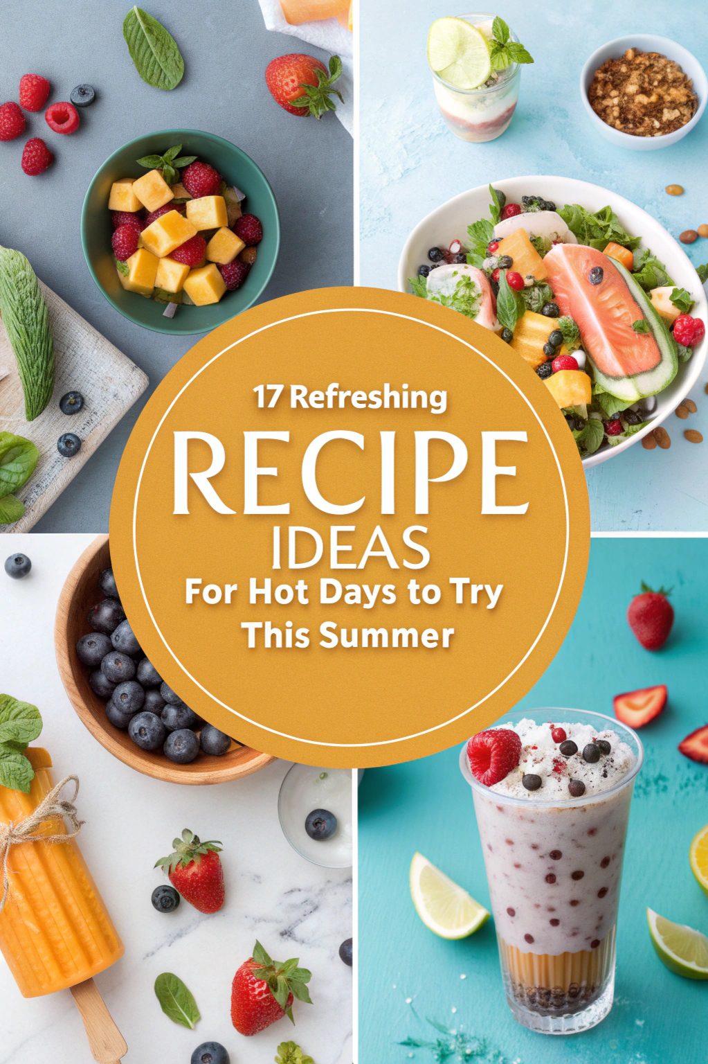 17 Refreshing Recipe Ideas for Hot Days to Try This Summer