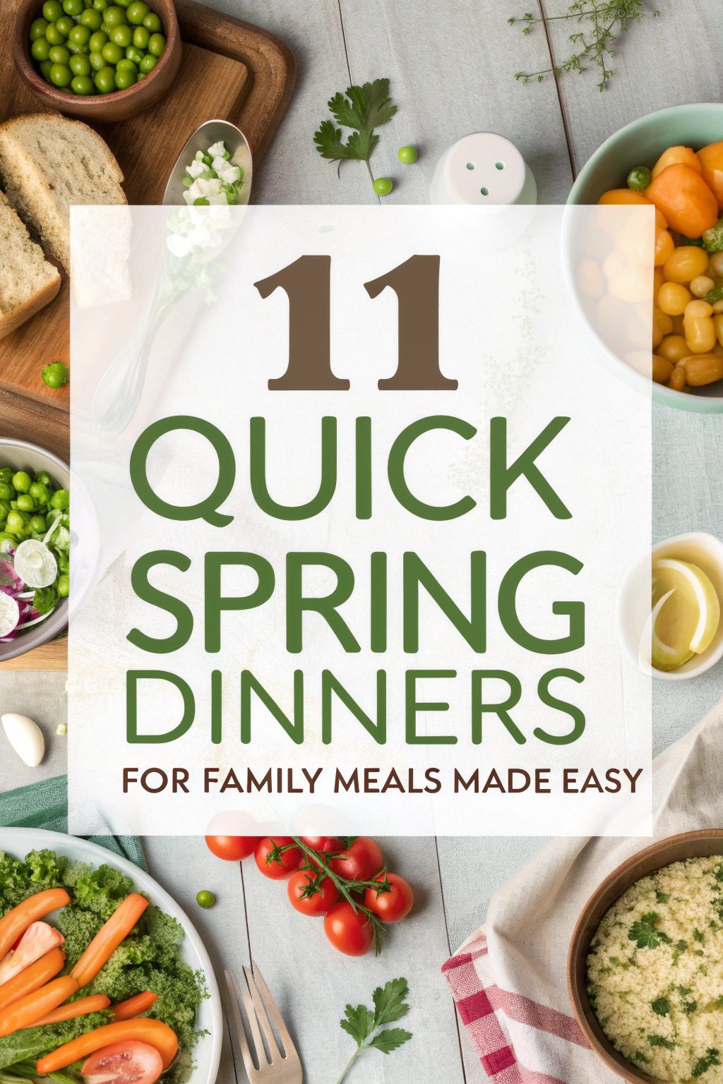 11 Quick Spring Dinners for Family Meals Made Easy