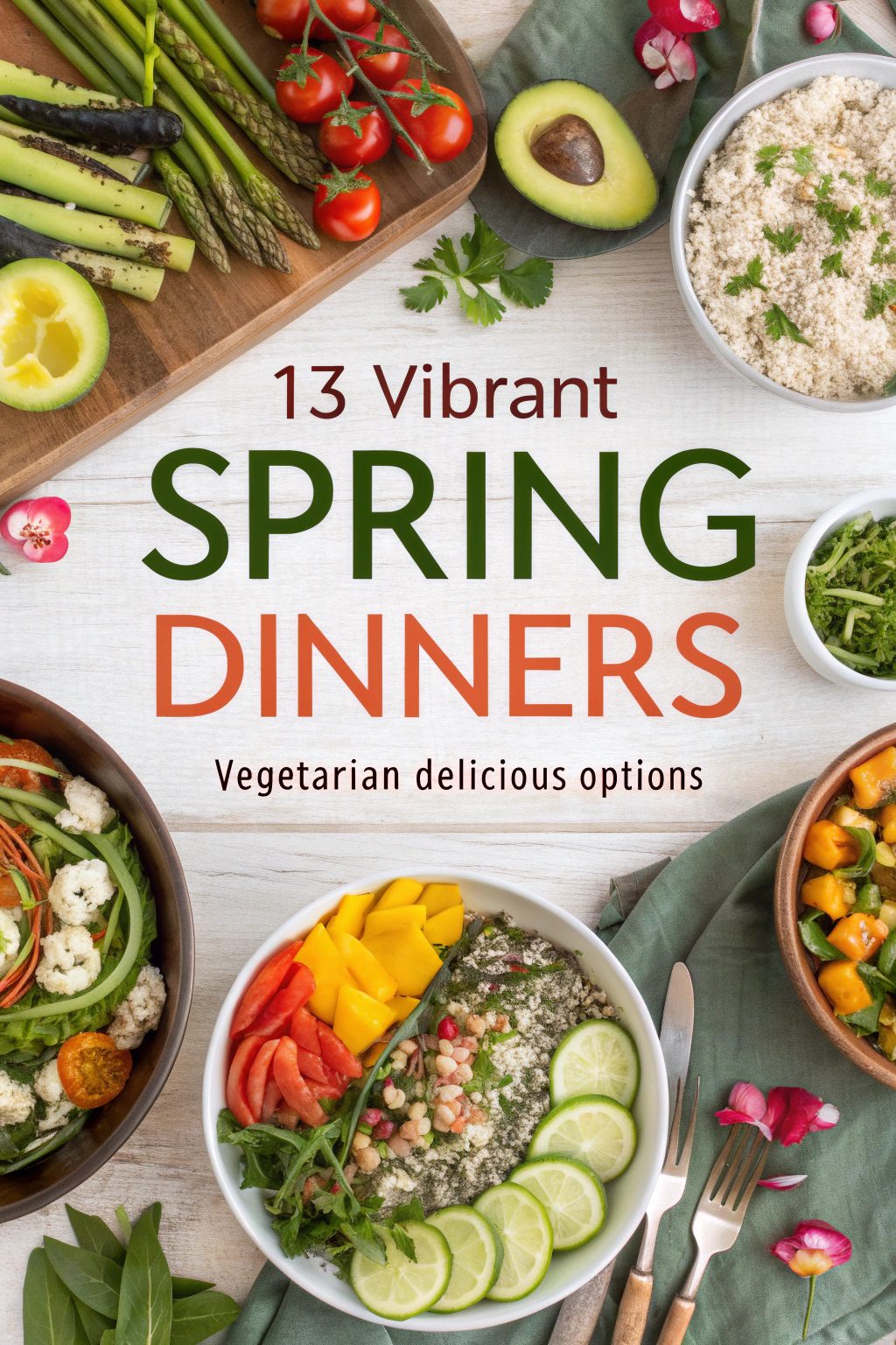 13 Vibrant Spring Dinners Vegetarian Delicious Options