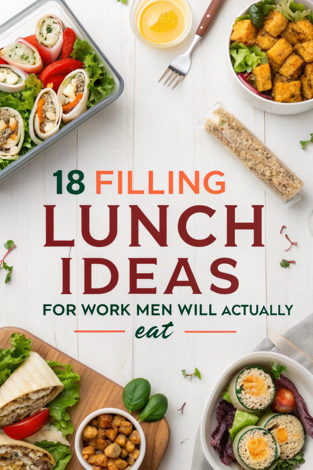 18 Filling Lunch Ideas for Work Men Will Actually Eat