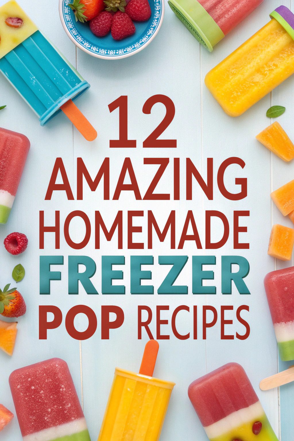 12 Amazing Homemade Freezer Pop Recipes for Summer Fun