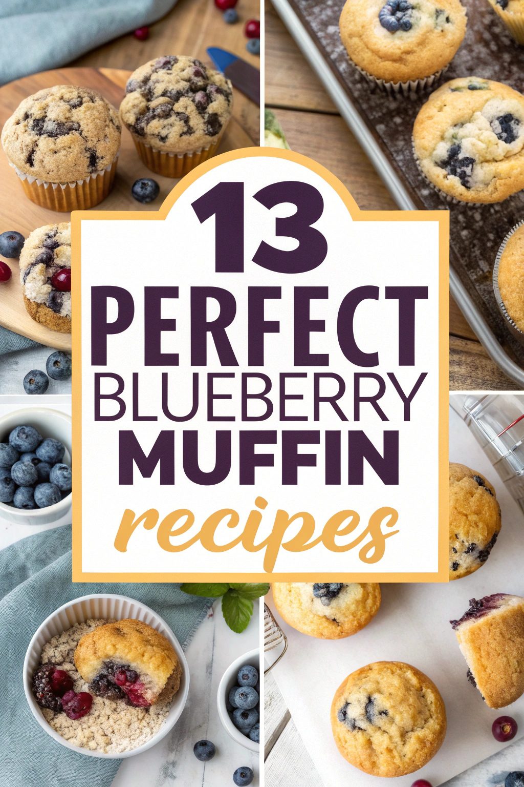 13 Perfect Blueberry Muffin Recipes for Breakfast or Brunch