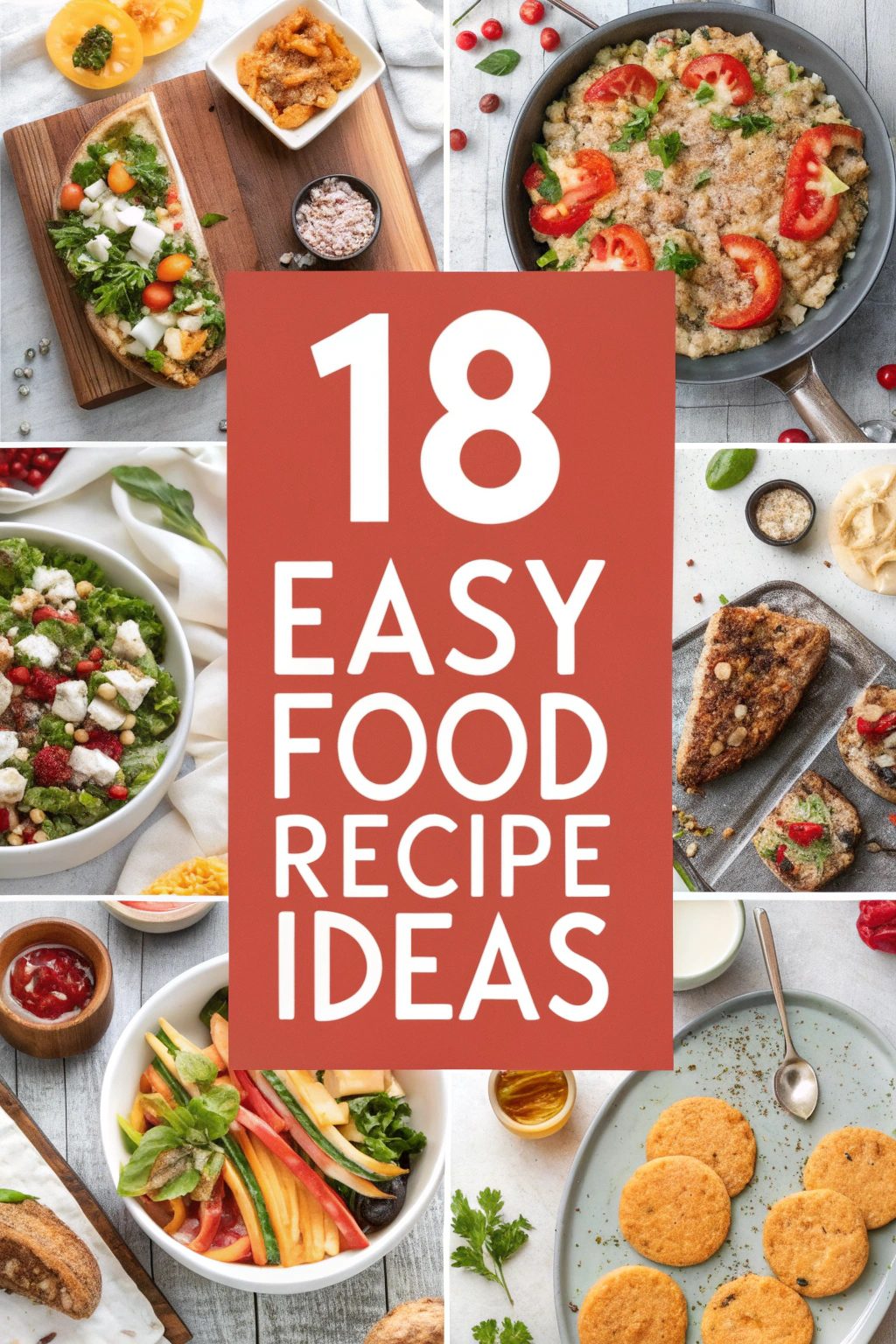 18 Easy Food Recipe Ideas to Try for Every Meal