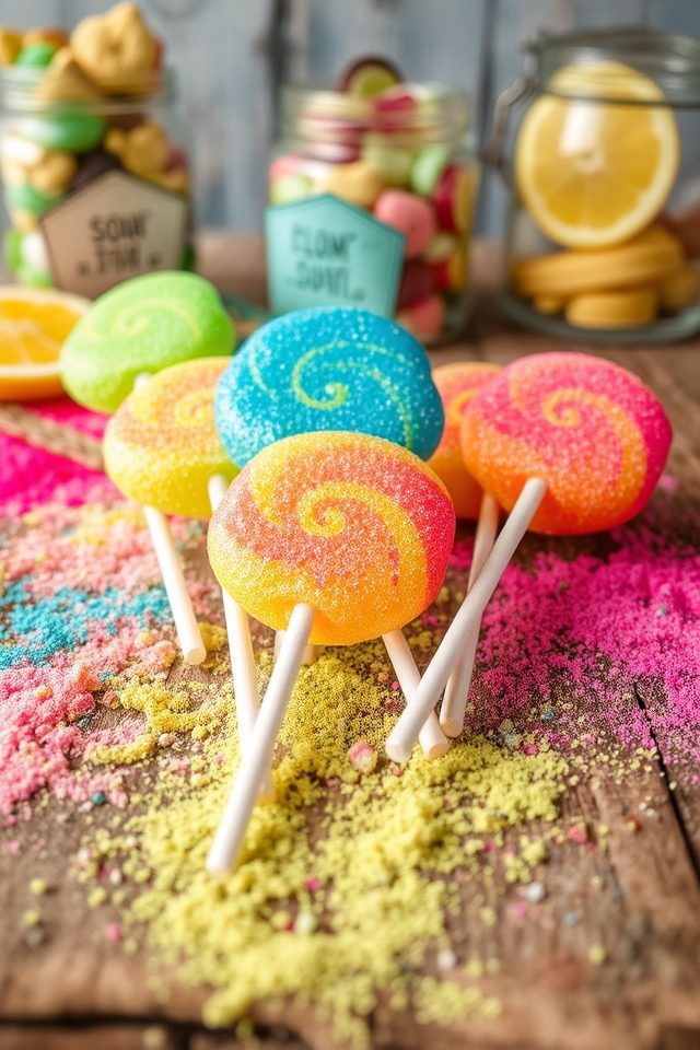 10 Colorful Homemade Lollipop Recipes for Fun Treats