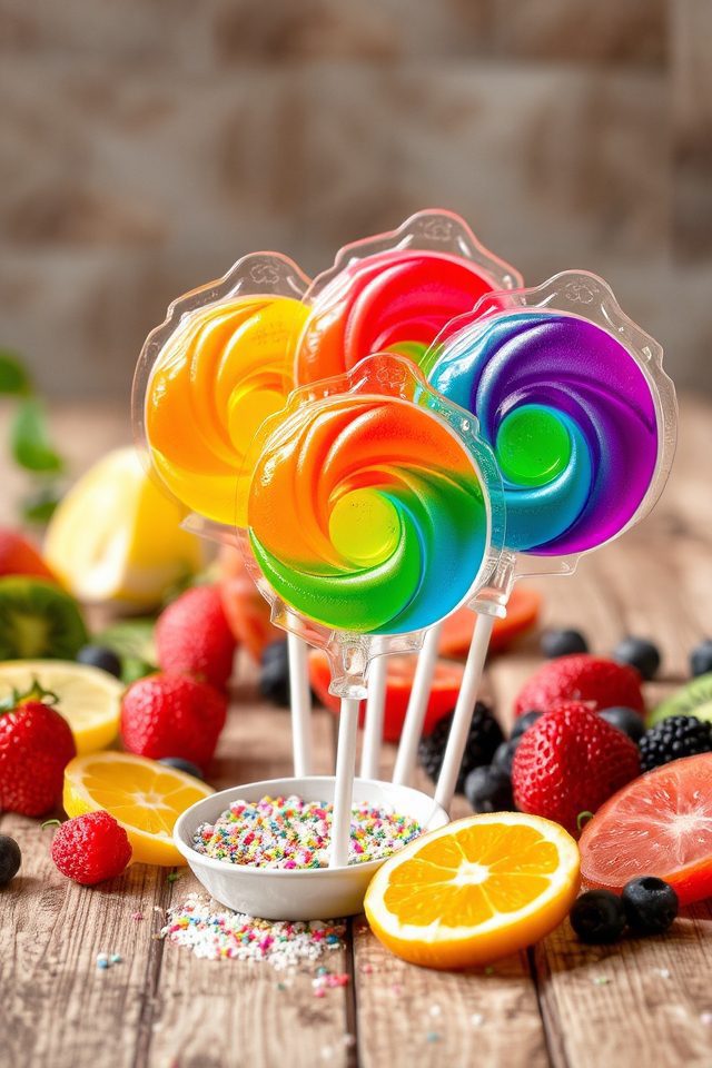 10 Colorful Homemade Lollipop Recipes for Fun Treats