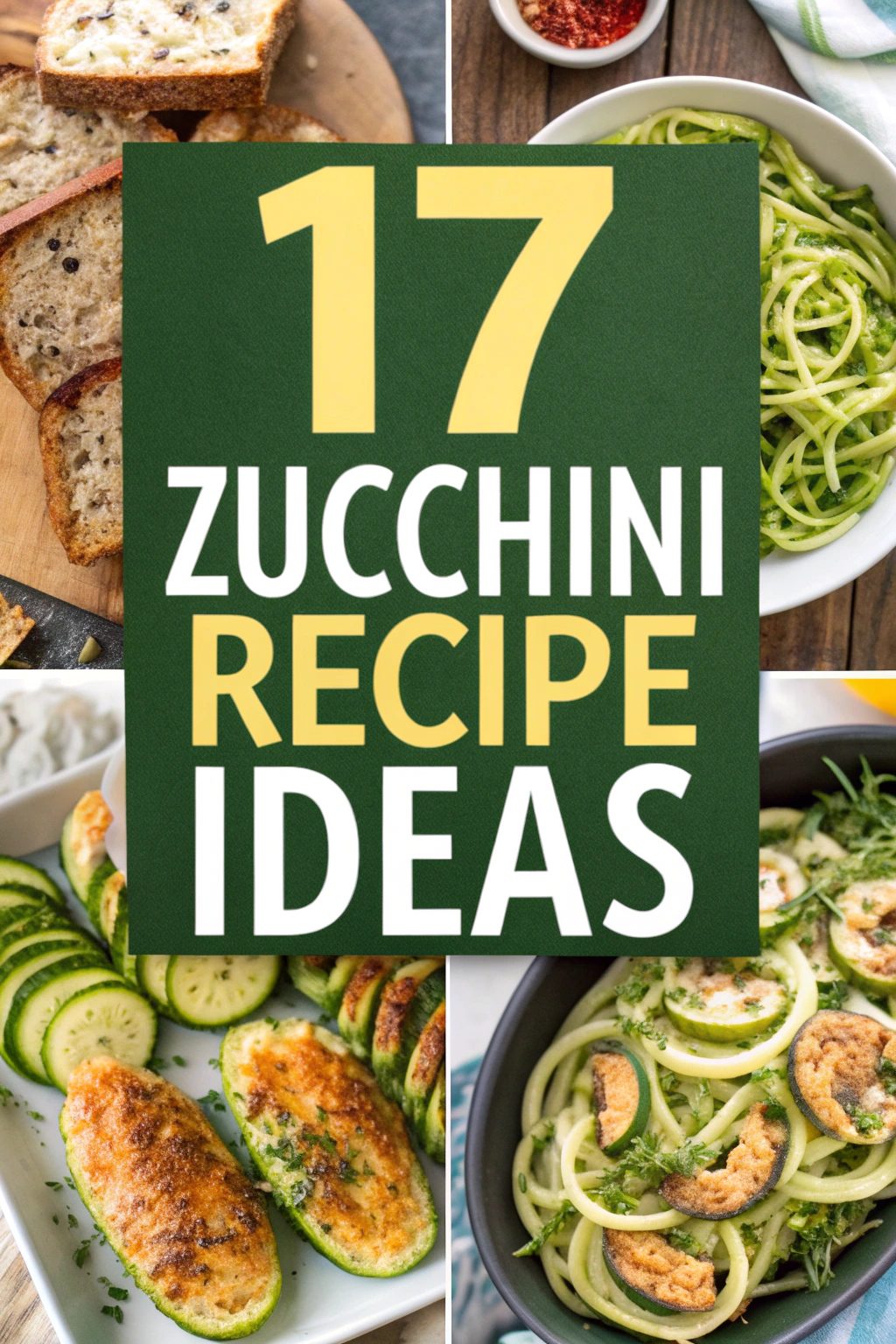 17 Zucchini Recipe Ideas for Sneak Some Zucchini Day